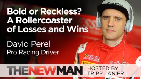David Perel Race Car Driver Interview on The New Man with Tripp Lanier